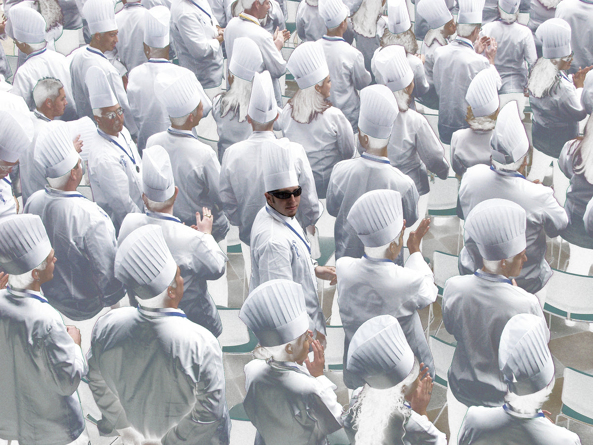 'Chef in a Crowd' ........ As the graduating class of Pasadenas' Le Co ...